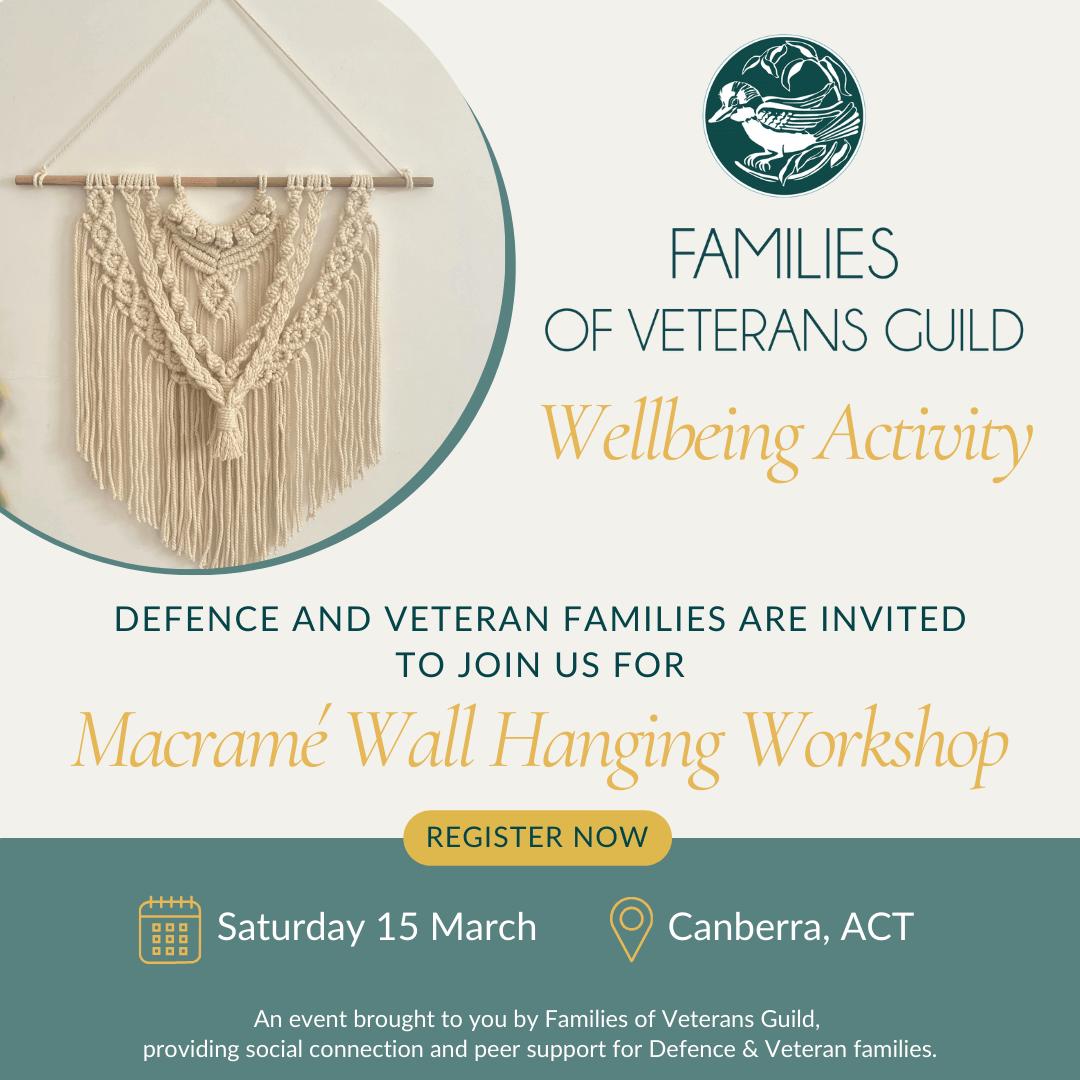 Macram Wall Hanging Workshop Families Of Veterans Guild Macram Wall Hanging Workshop Families Of Veterans Guild